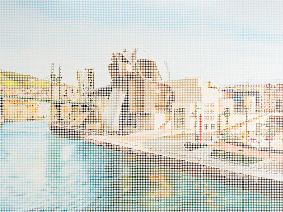 Bonhams : Satoshi Watanabe B. 1967 Museo Guggenheim Bilbao set of two works