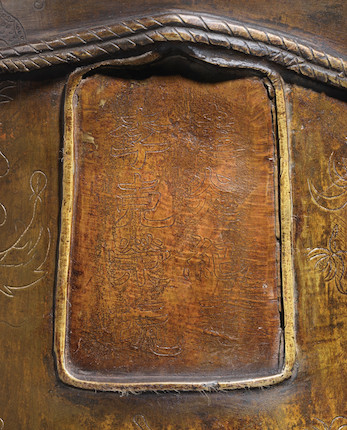 Bonhams : An exceptionally rare and large pair of bronze figures of the ...