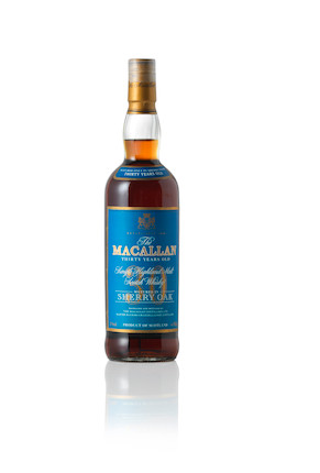 Bonhams : Macallan Blue Label-30 year old