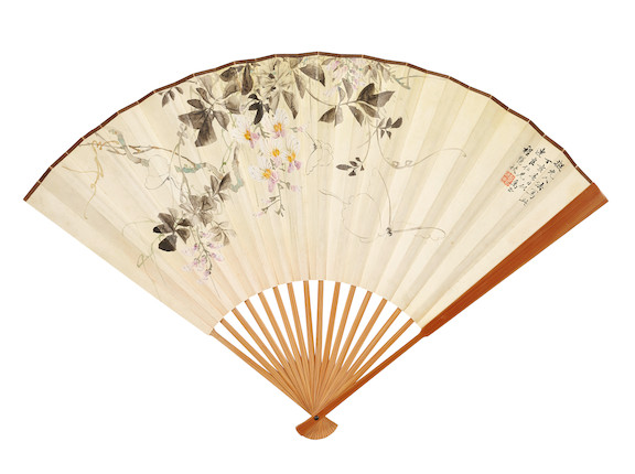 Bonhams : Cheng Yanqiu (1904-1958); Pu Quan (1913-1992) Flowers ...