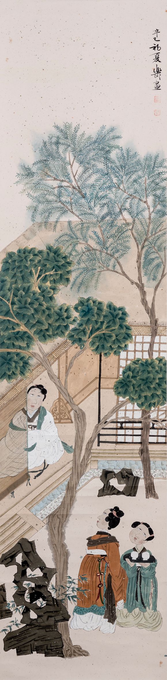 Bonhams : Xu Lele (b.1955) Leisurely Life