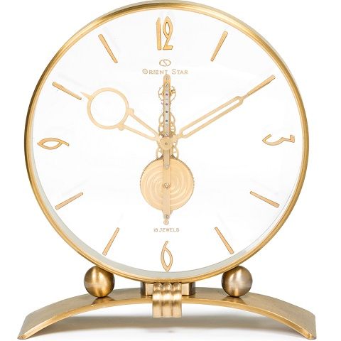 Bonhams : Jaeger-LeCoultre for Orient Star. A gilt metal keyless wind ...