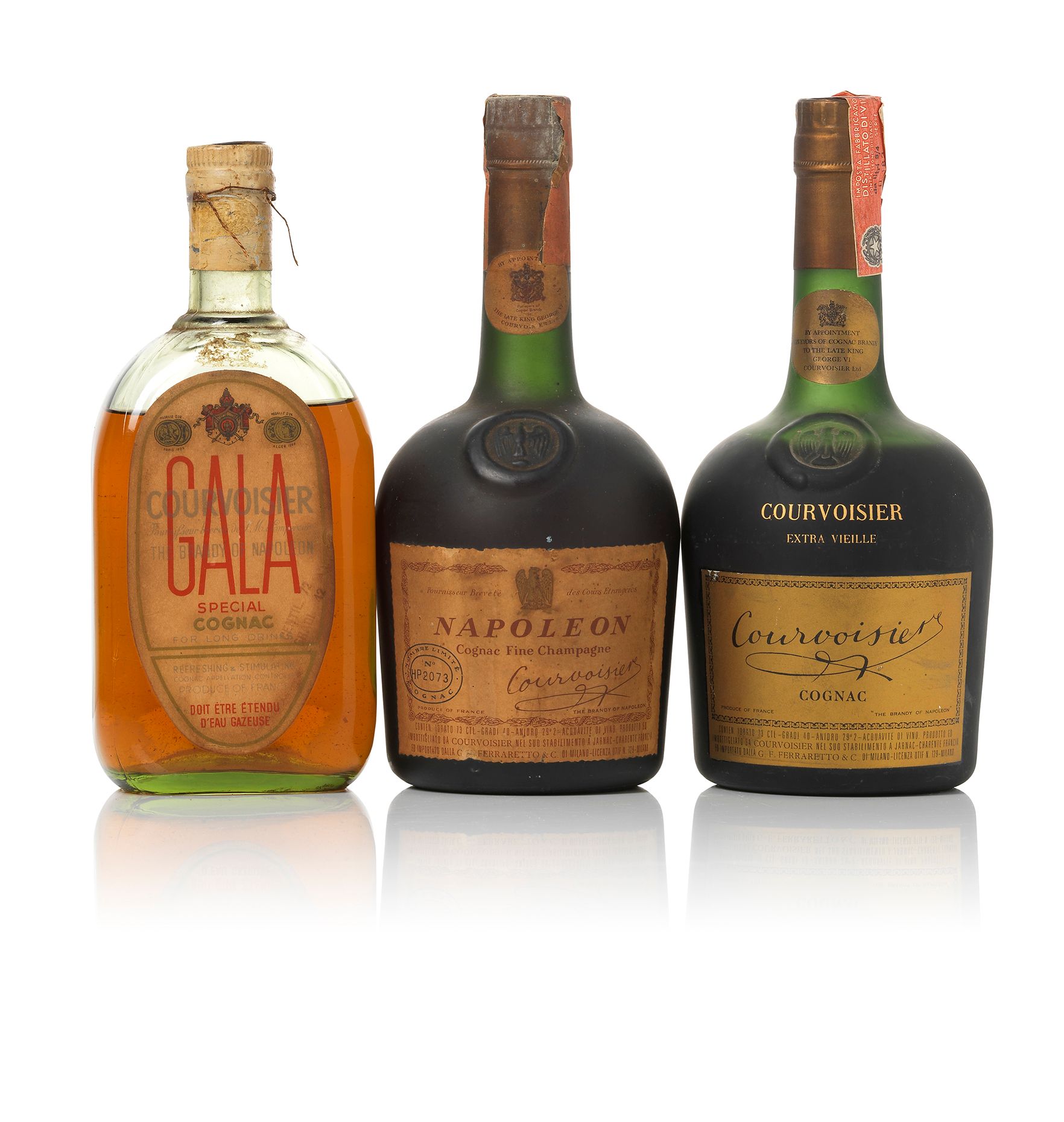 Bonhams : Courvoisier Gala Special (1) Courvoisier Cognac Extra Vieille ...