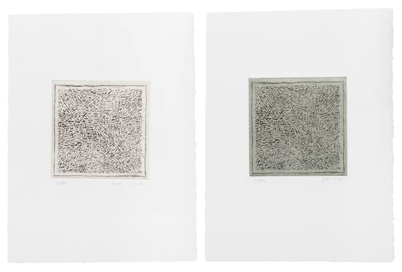 Bonhams : Yu Youhan B. 1943, X-Ray X two works