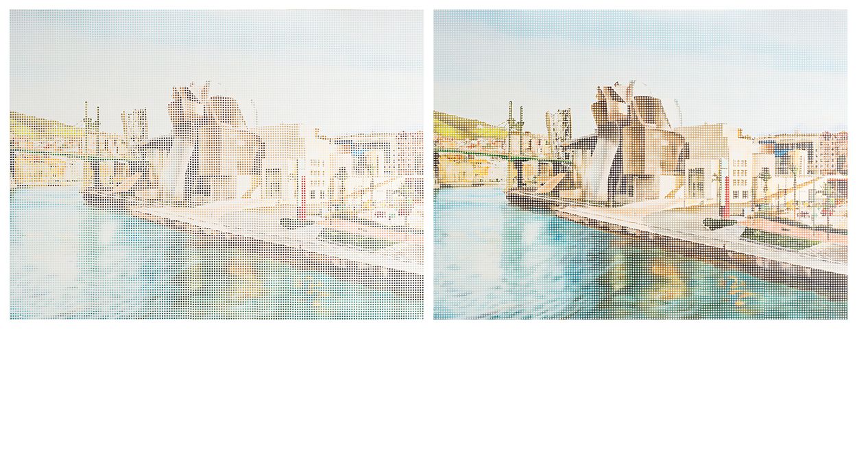 Bonhams : Satoshi Watanabe B. 1967 Museo Guggenheim Bilbao set of two works