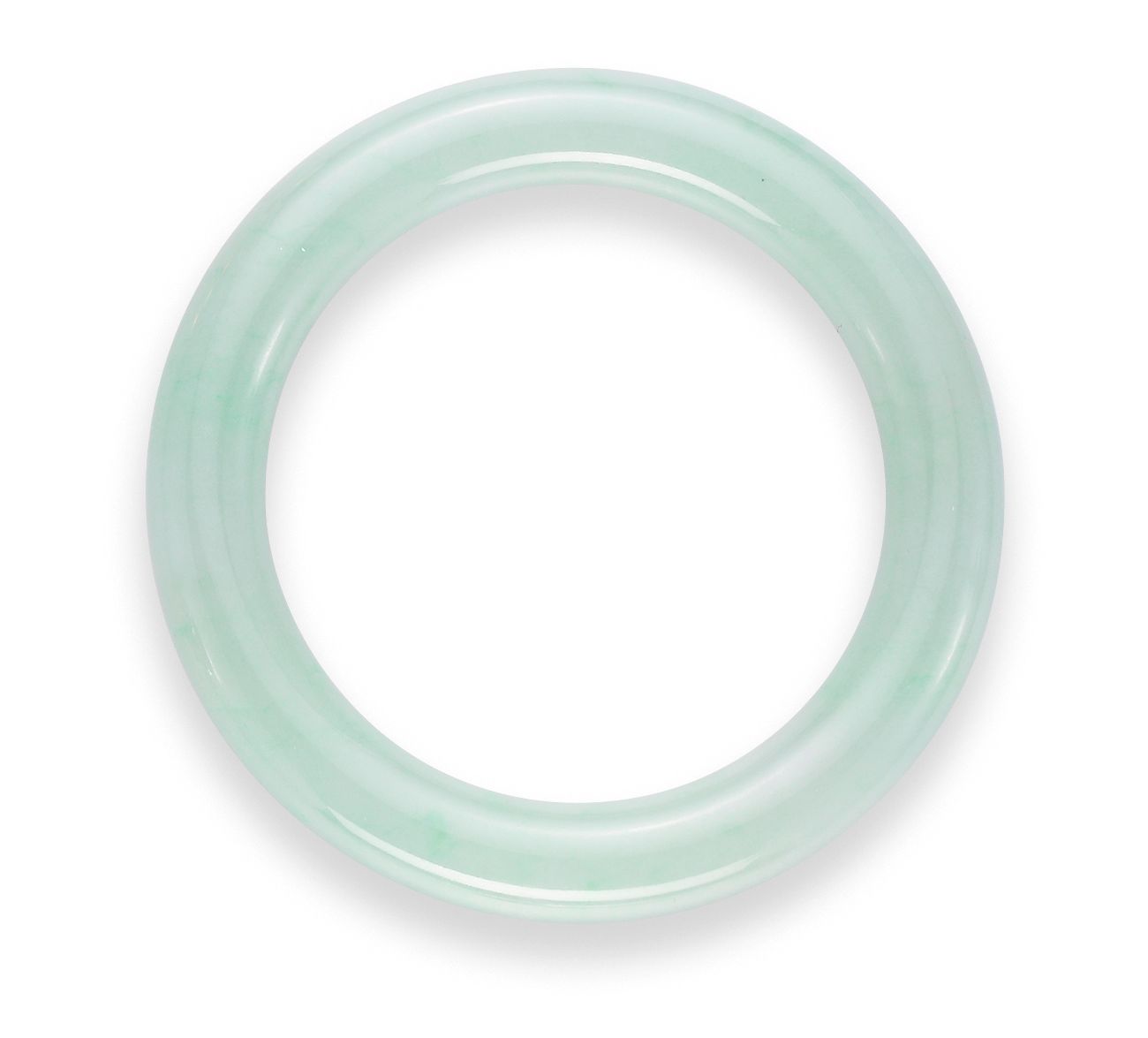 Bonhams : A JADEITE BANGLE