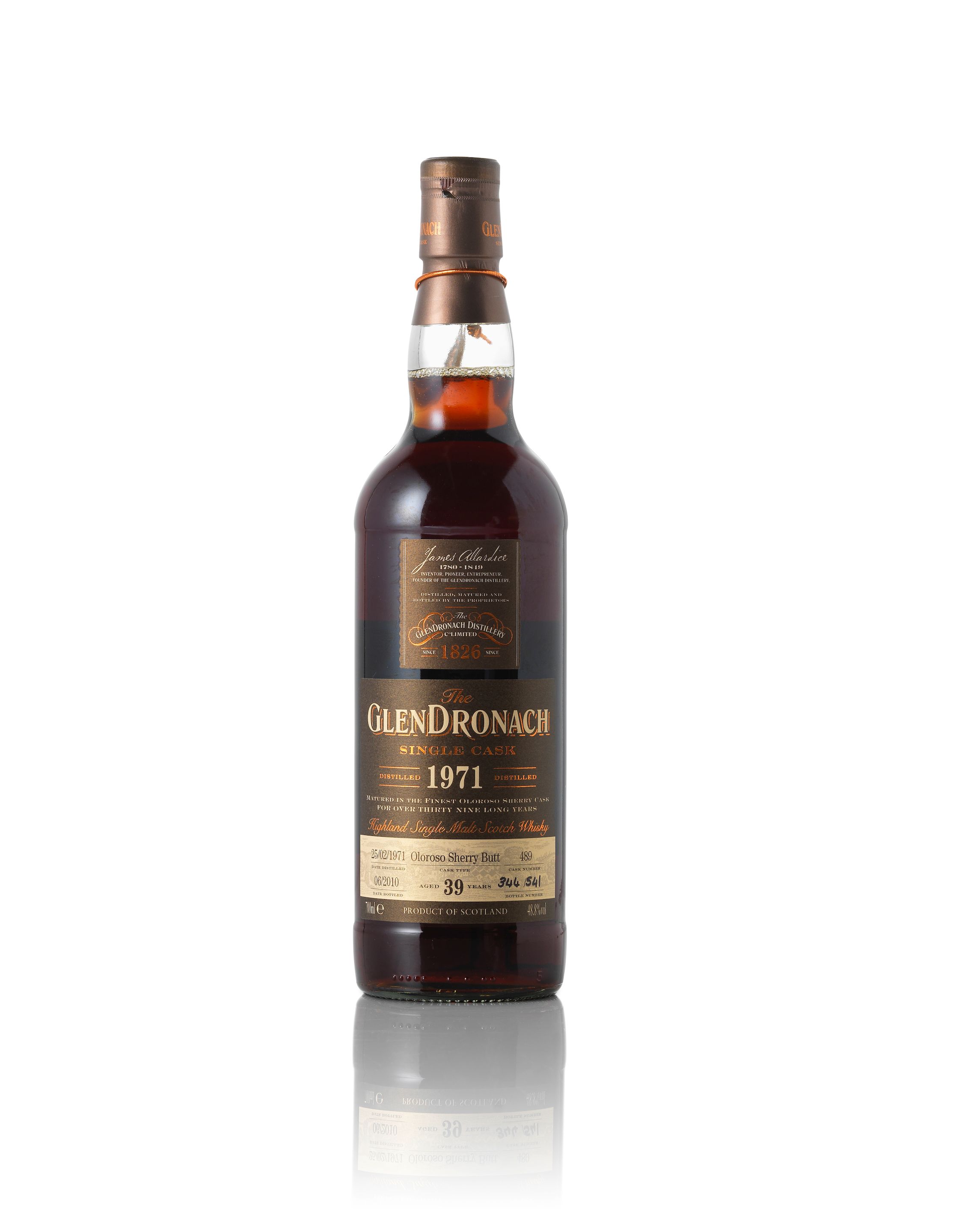 Bonhams : Glendronach-1971-39 year old-489