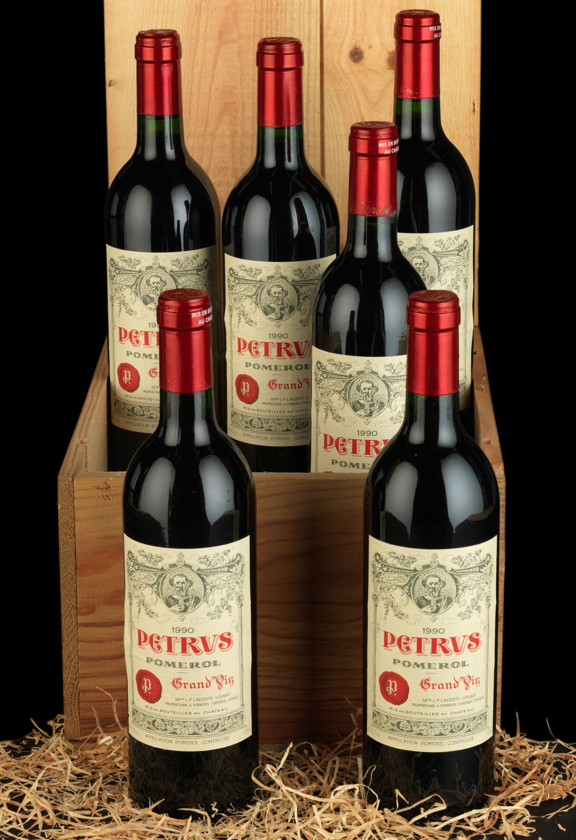 Bonhams : Château Pétrus 1990, Pomerol (6)
