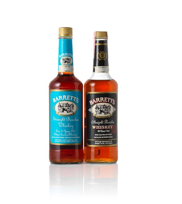 Bonhams : Barrett's Blue Lable-21 year old (1) Barrett's Black Lable-20 ...