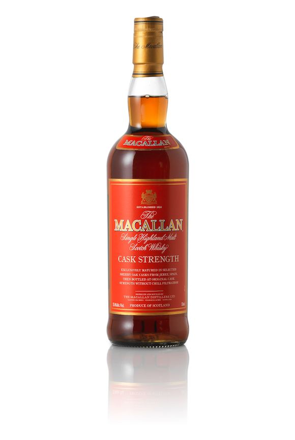 Bonhams : Macallan Red Label Cask Strength
