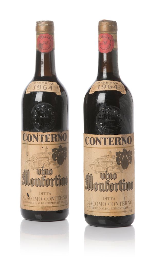 Bonhams : Barolo Monfortino Riserva 1964, Giacomo Conterno (2)