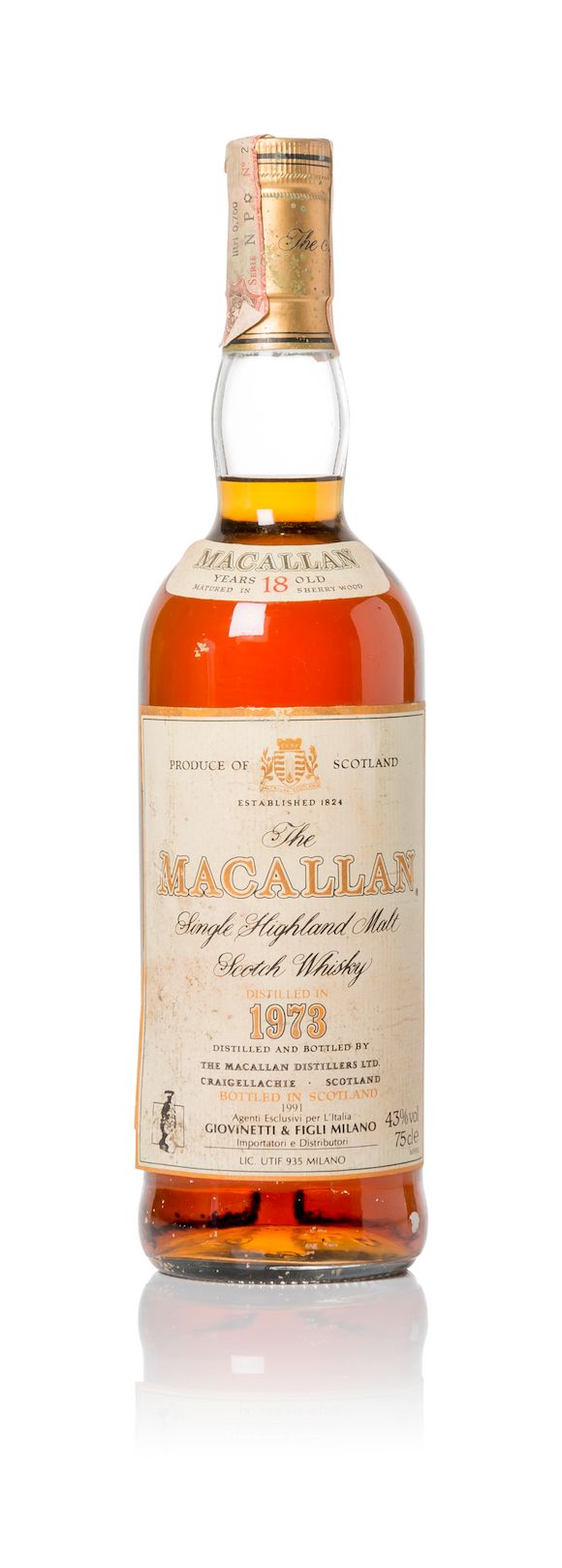 Bonhams : Macallan-1973-18 year old