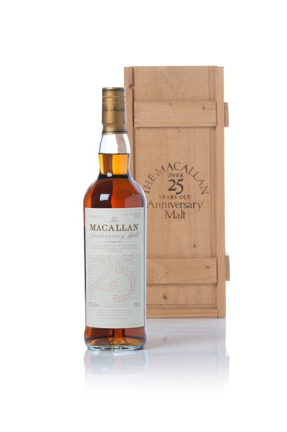 Bonhams : Macallan Anniversary-25 year old