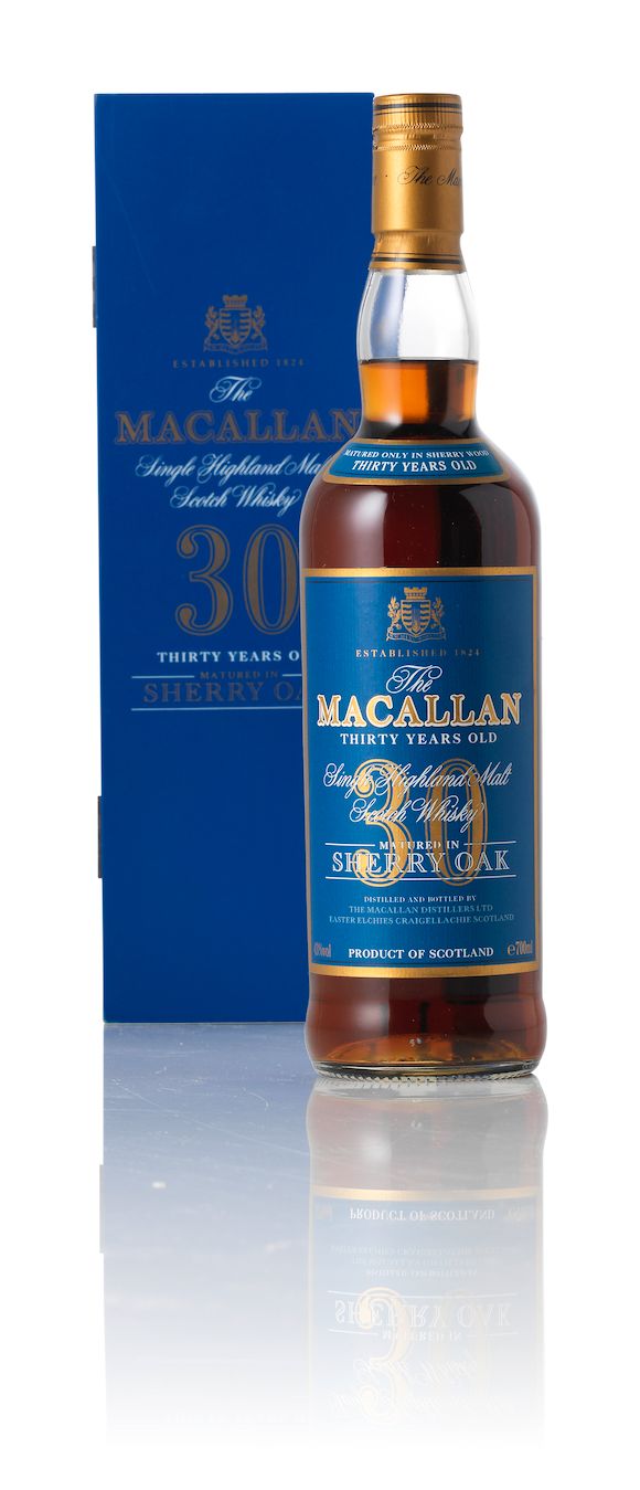Bonhams : Macallan Blue Label-30 year old