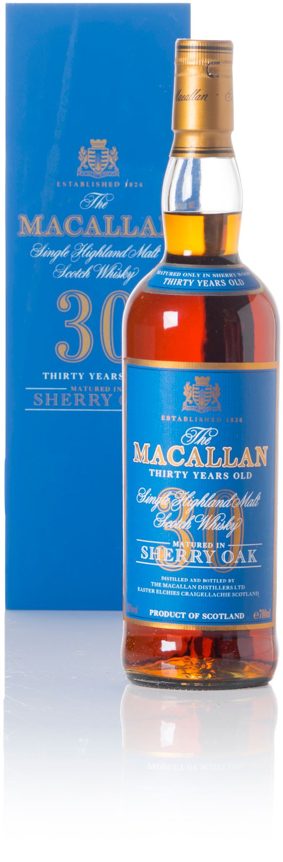 Bonhams : Macallan Blue Label-30 year old