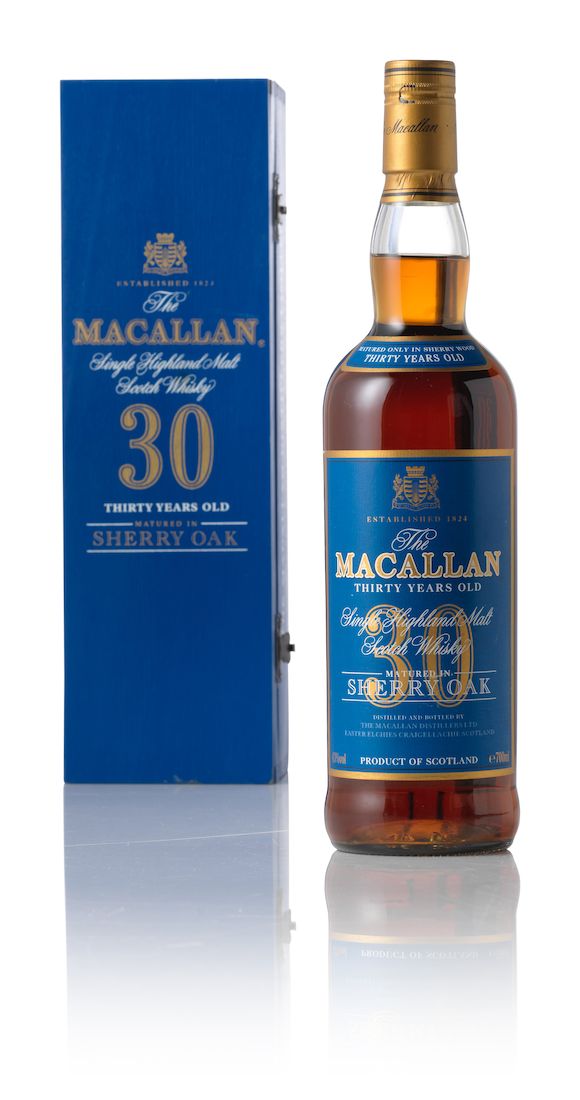 Bonhams : Macallan Blue Label-30 year old