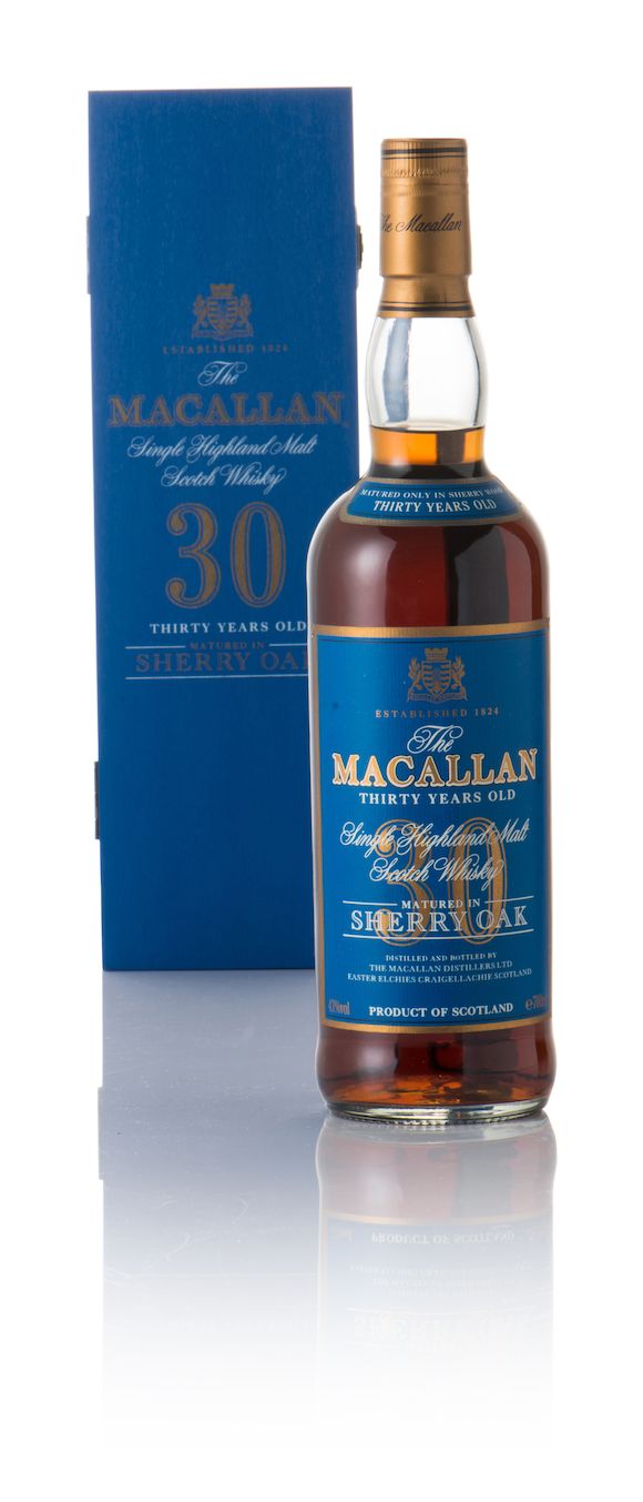 Bonhams : Macallan Blue Label-30 year old