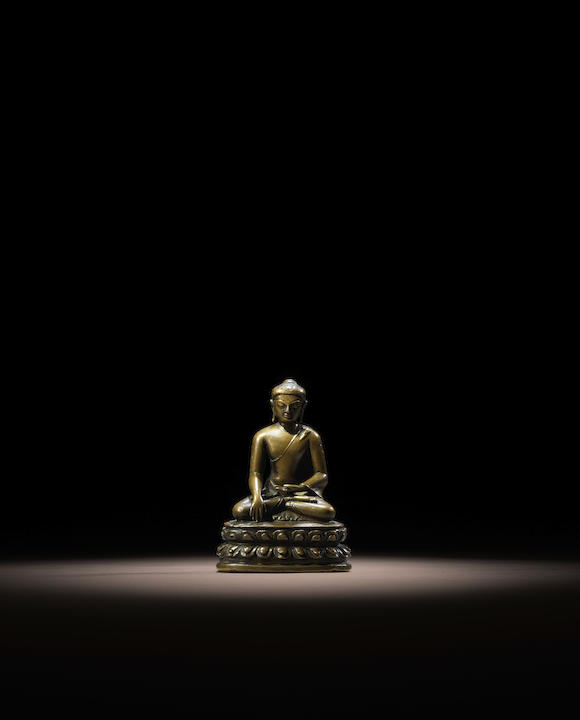 Bonhams A Copper Alloy Figure Of Buddha Northeastern India Pala