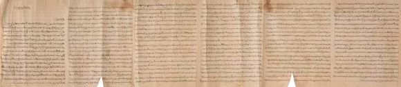 Bonhams : Infinite Life Sutra in Uchen Script (9th Century)