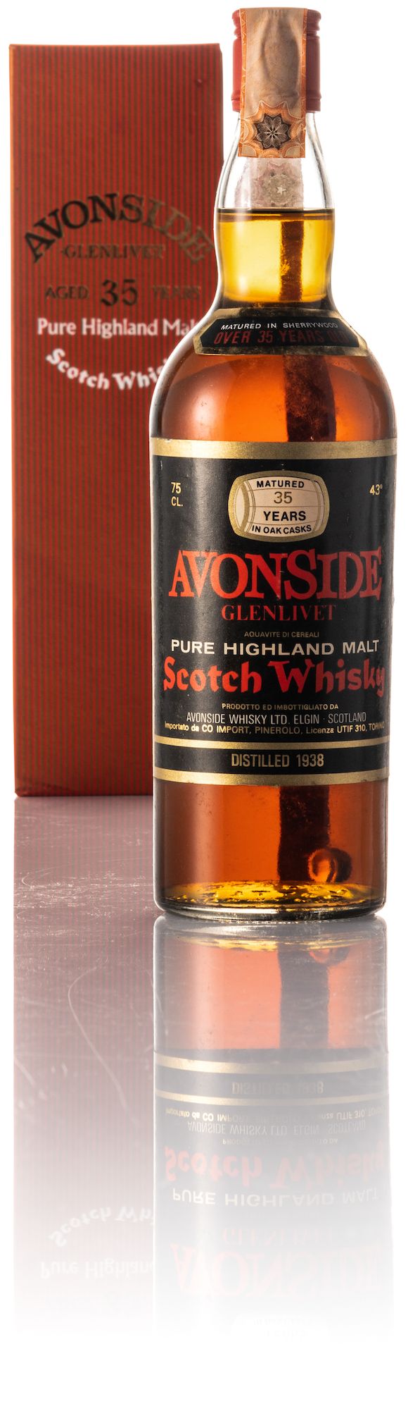 Bonhams : Avonside Glenlivet-1938-35 year old