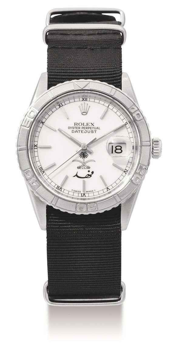 Bonhams : Rolex, A Stainless Steel Automatic Wristwatch with Date and ...