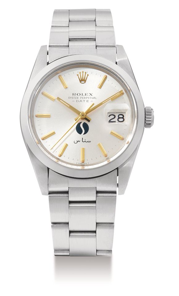 Bonhams : Rolex, A Stainless Steel Automatic Center Seconds Wristwatch ...