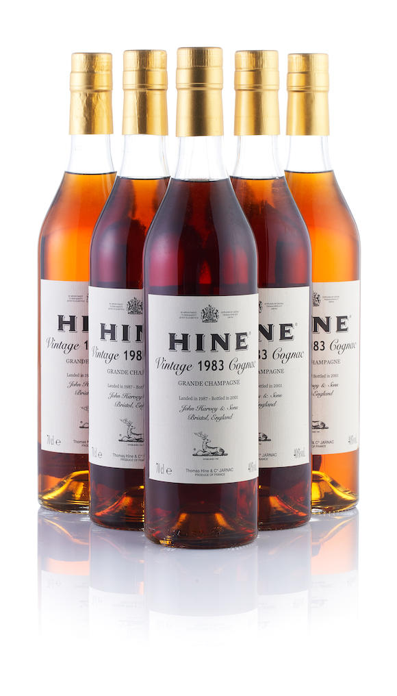 Bonhams : Hine Grande Champagne Cognac-1983 (6) Bonhams : Hine Grande Champagne Cognac-1983 (6)
