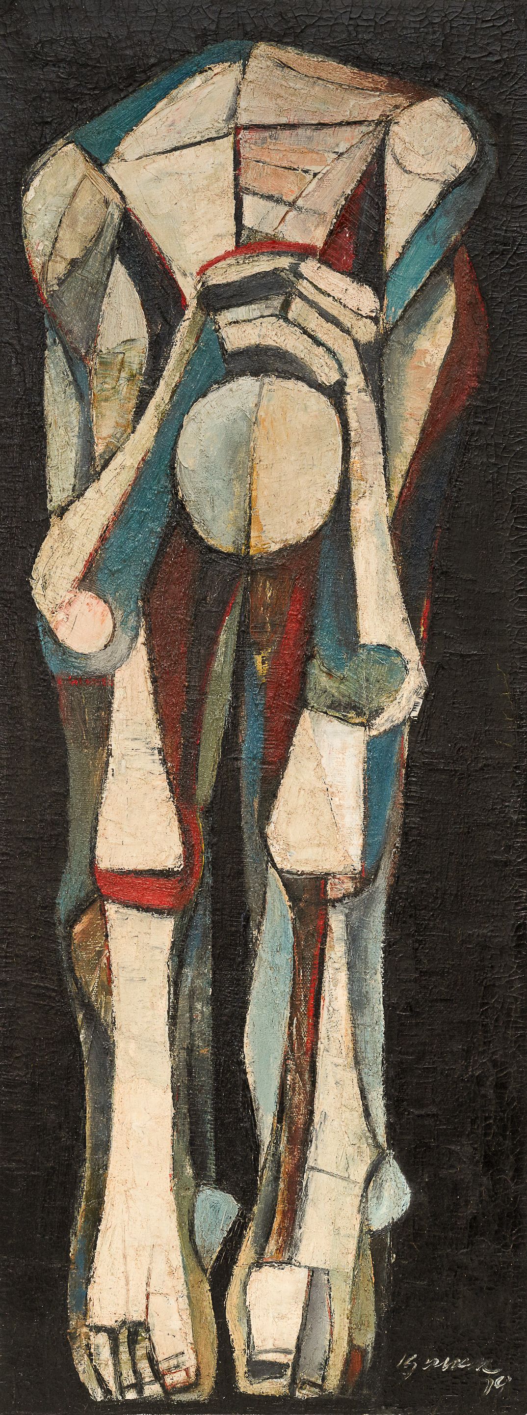 Bonhams : Ang Kiukok (Filipino, 1931-2005), Seated Figure