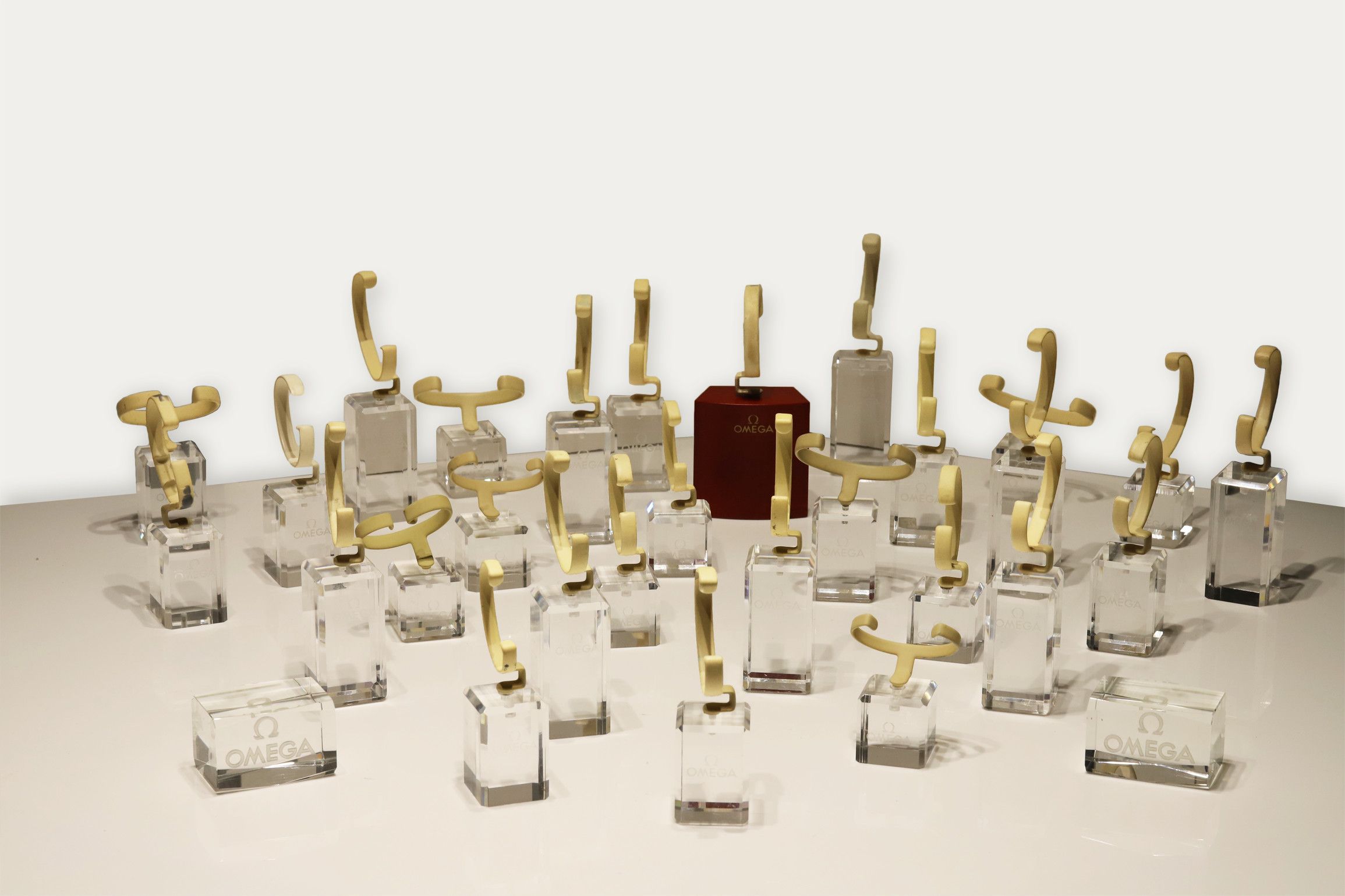 Bonhams : Omega. A Collection of Watch Stands