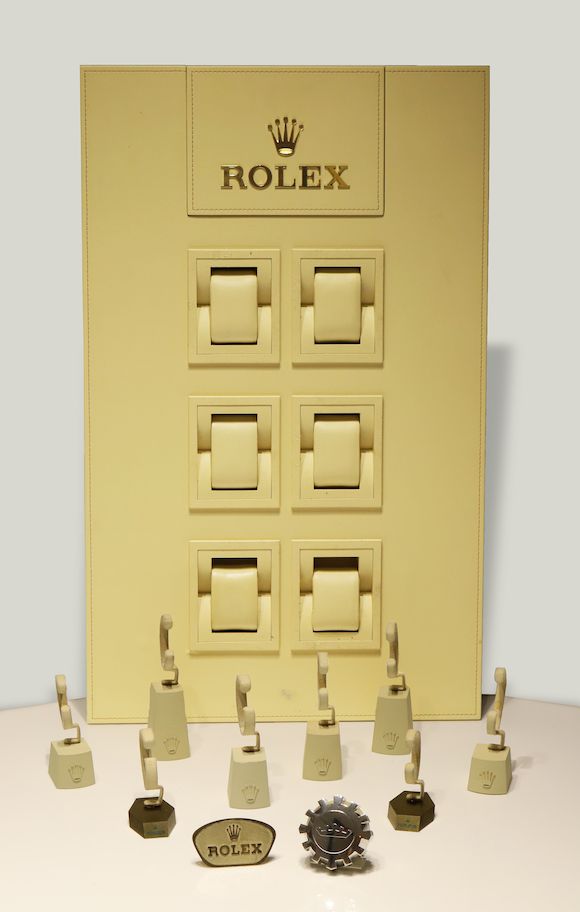 Bonhams : Rolex. A Collection of 13 Watch Stands and Display Objects