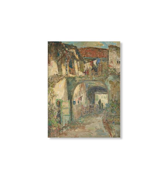 Bonhams : Tan Choh Tee (Singaporean, born 1942) Street Scene