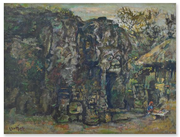 Bonhams : Tan Choh Tee (Singaporean, born 1942) Gajah Goa, Bali