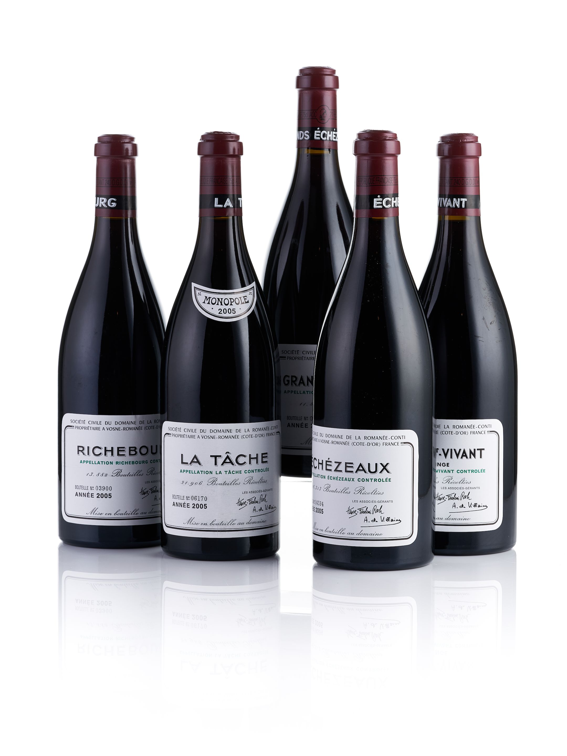 Bonhams : La Tâche 2005, Domaine de la Romanée Conti (1) Richebourg 2005, Domaine de la Romanée ...