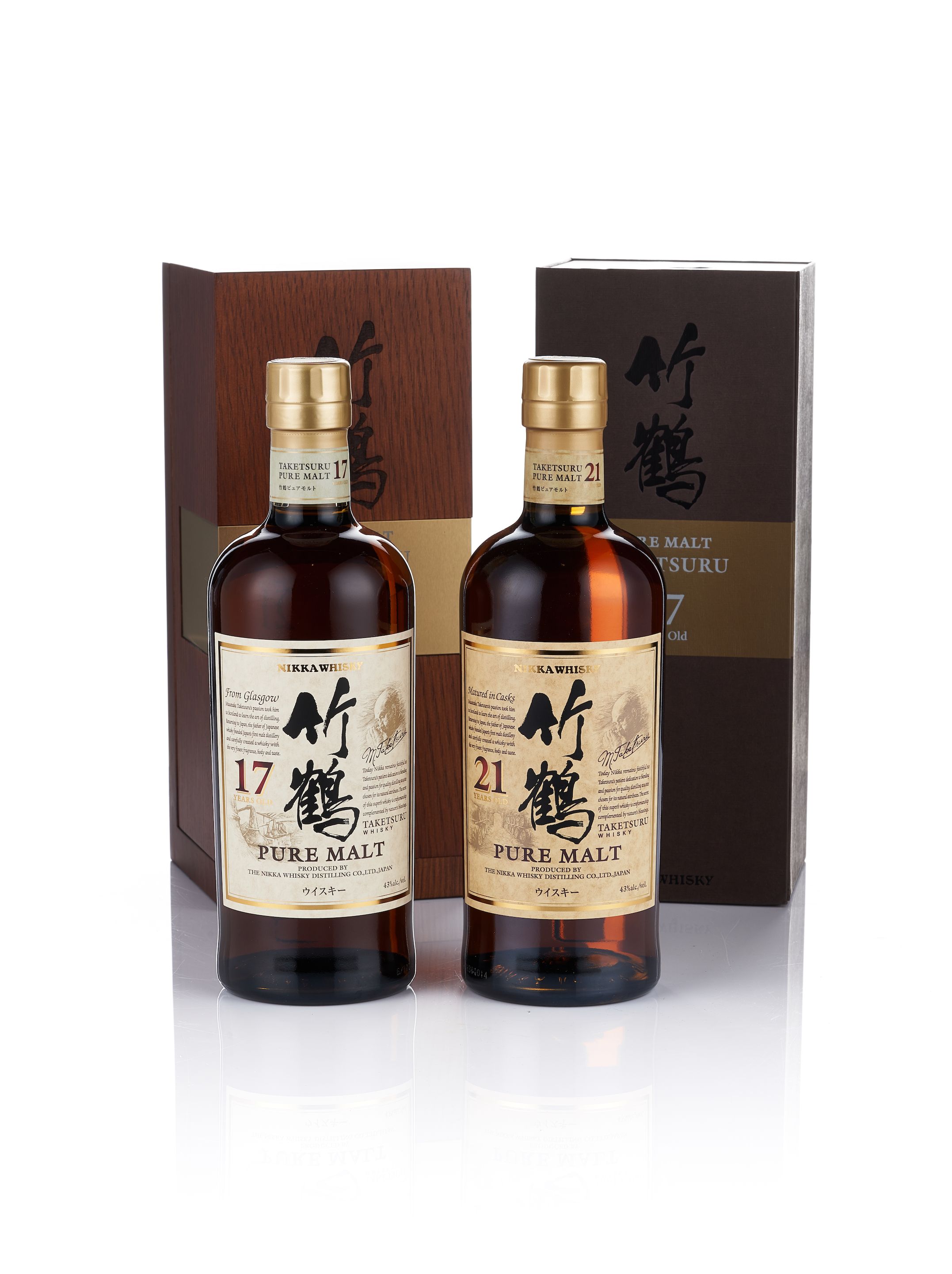 Bonhams : Taketsuru-21 year old (1) Taketsuru-17 year old (1)