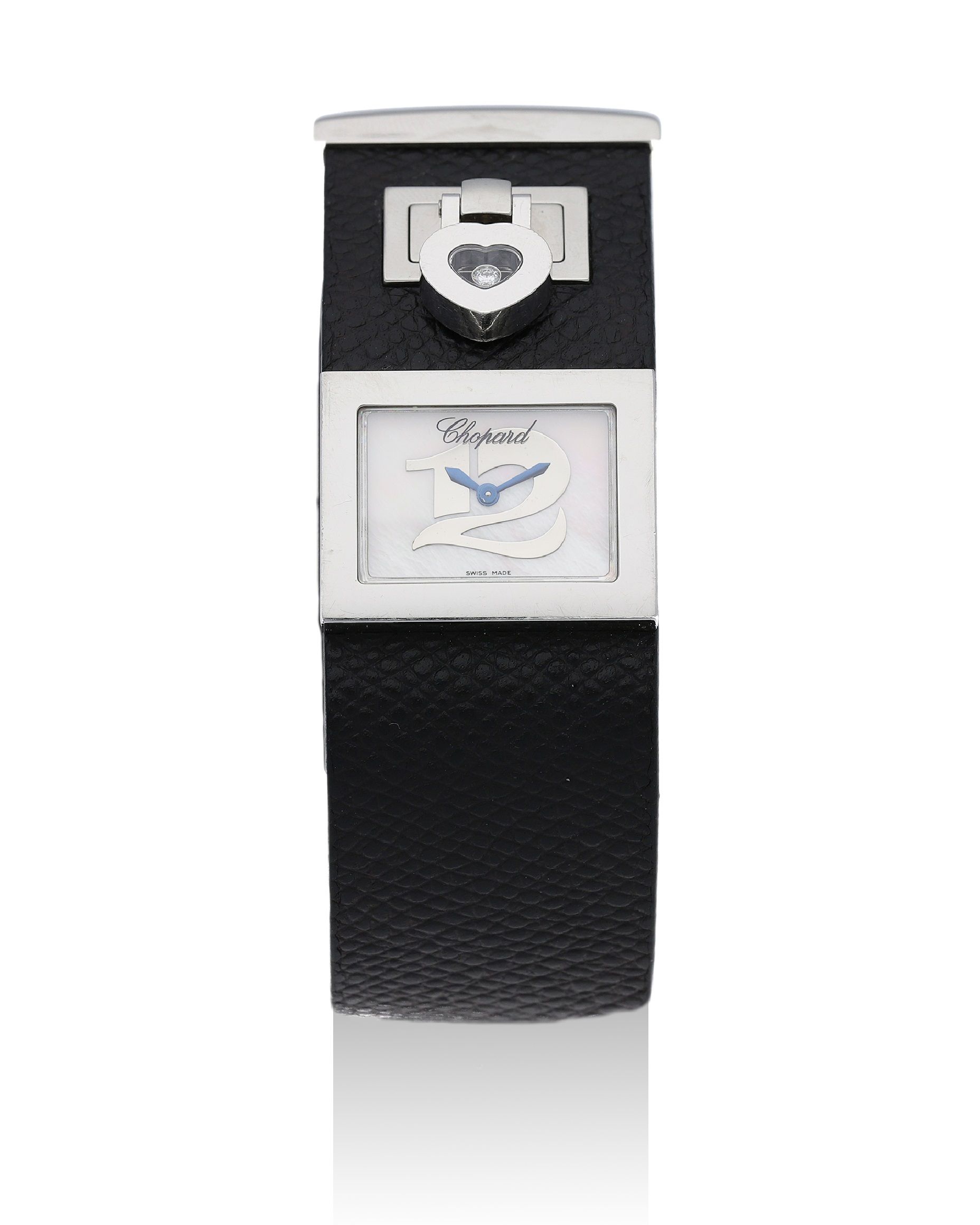 Bonhams : Chopard. A Stainless Steel Watch, Ref. 1437468, 8501, With box