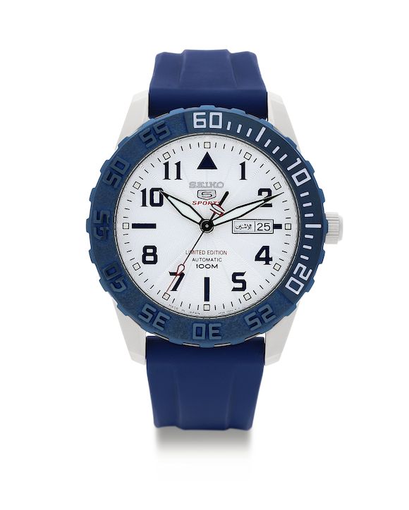 Bonhams : Seiko. A New Old Stock Limited Edition Stainless-Steel "Mount ...