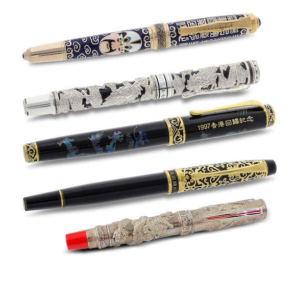 Bonhams : Duke, Hero & Omas. A Group of Five Limited Edition ...