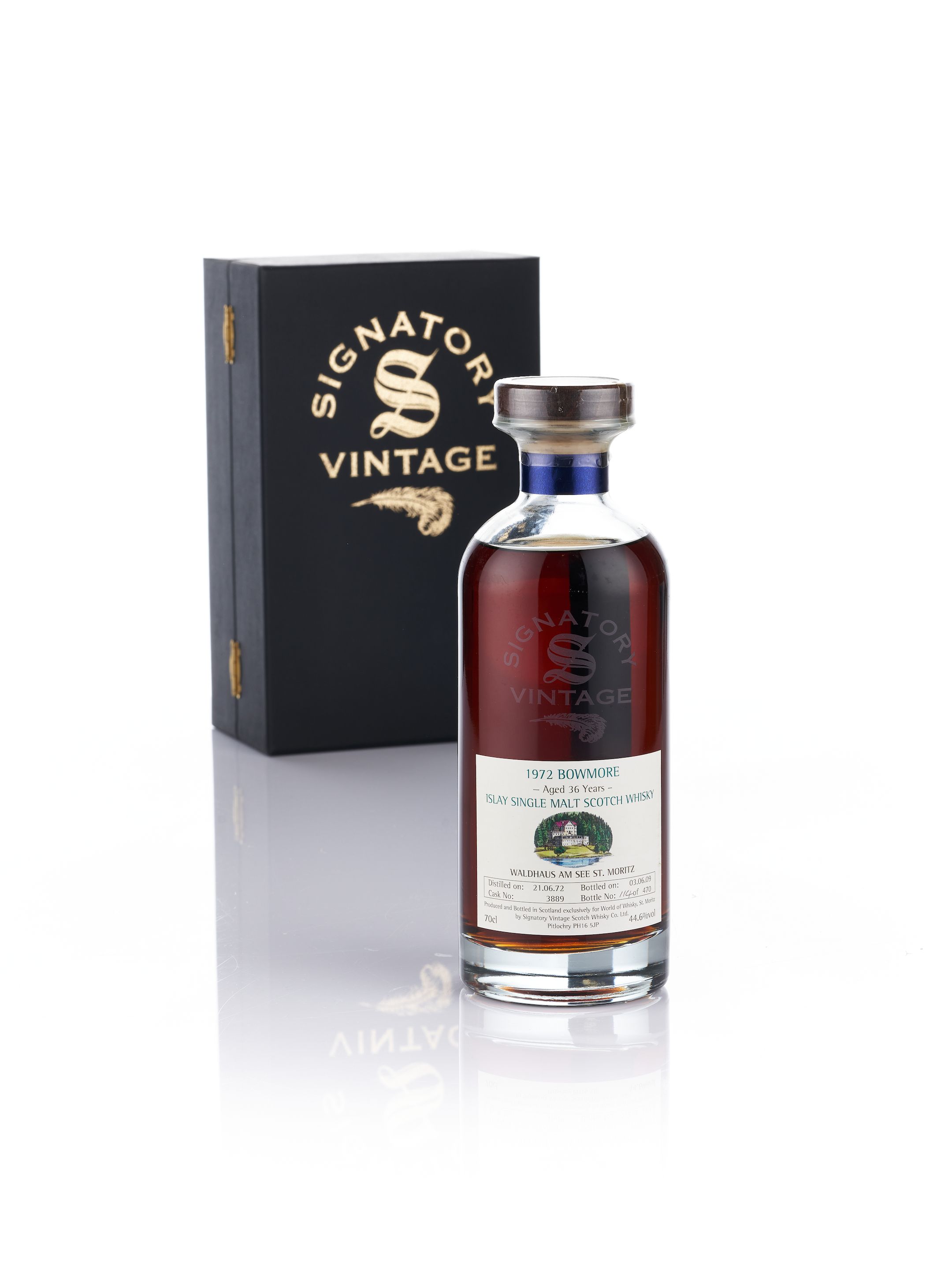 Bonhams : Bowmore-1972-36 year old-Waldhaus Am See St. Moritz