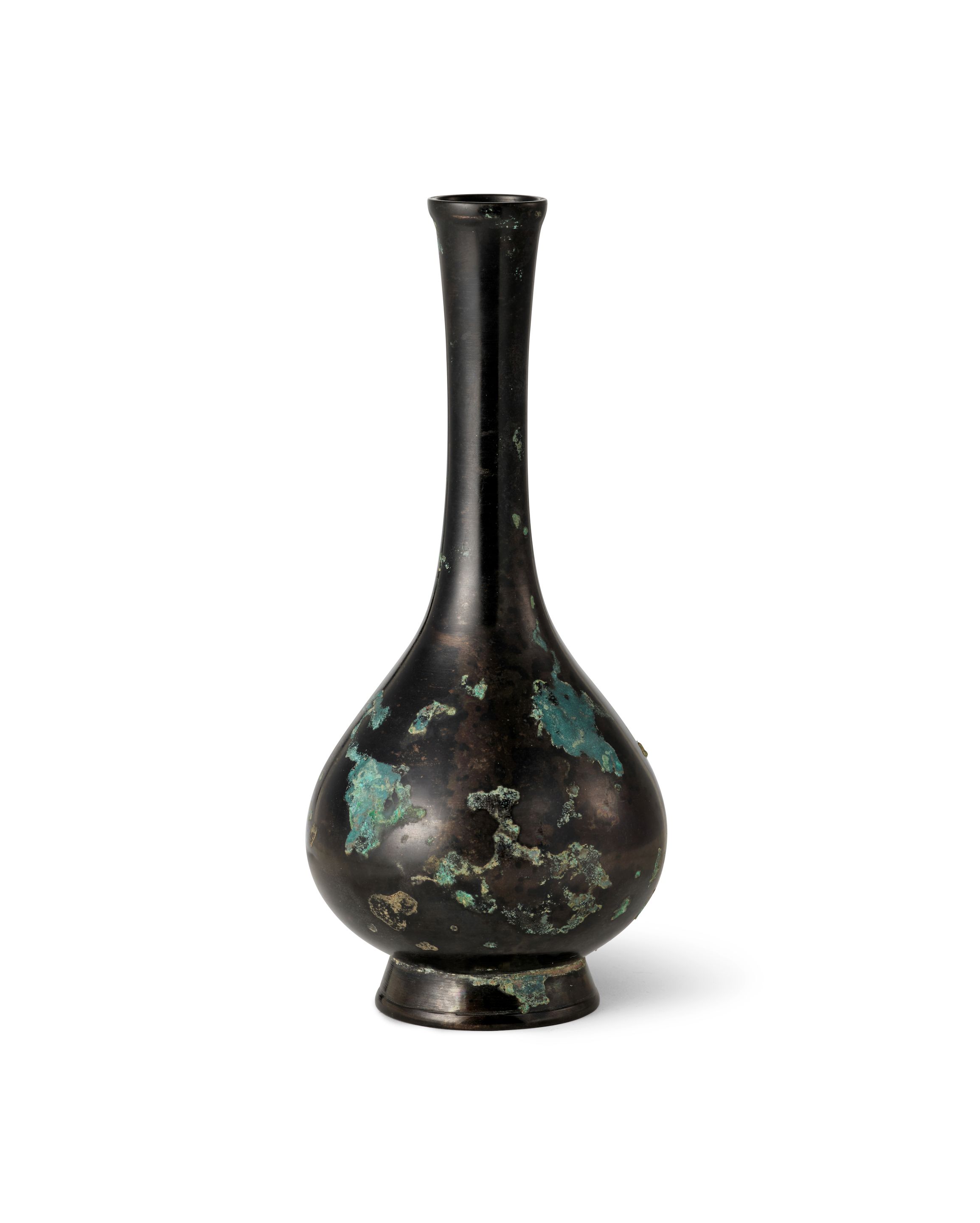 Bonhams : A bronze bottle vase Tang Dynasty or later