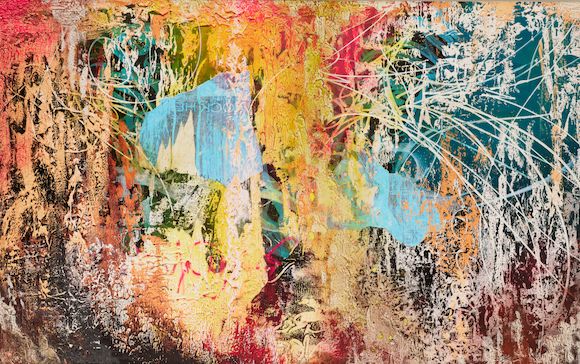 Bonhams : José Parlá (B. 1973) Writers' Bench 149th Street and Grand ...