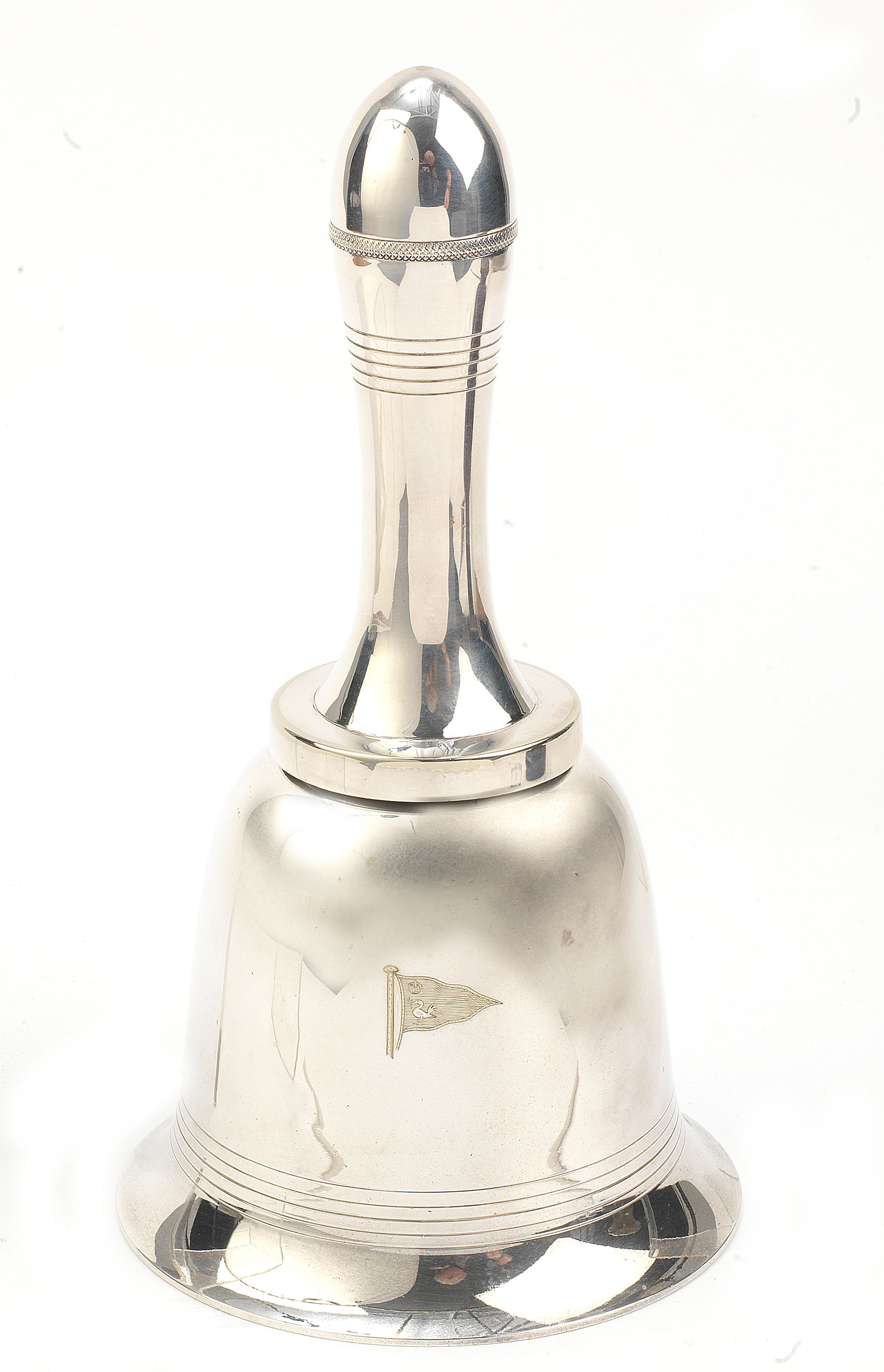 Bonhams Cars : A Rare And Fine Asprey & Co Silver Plated Novelty Bell ...