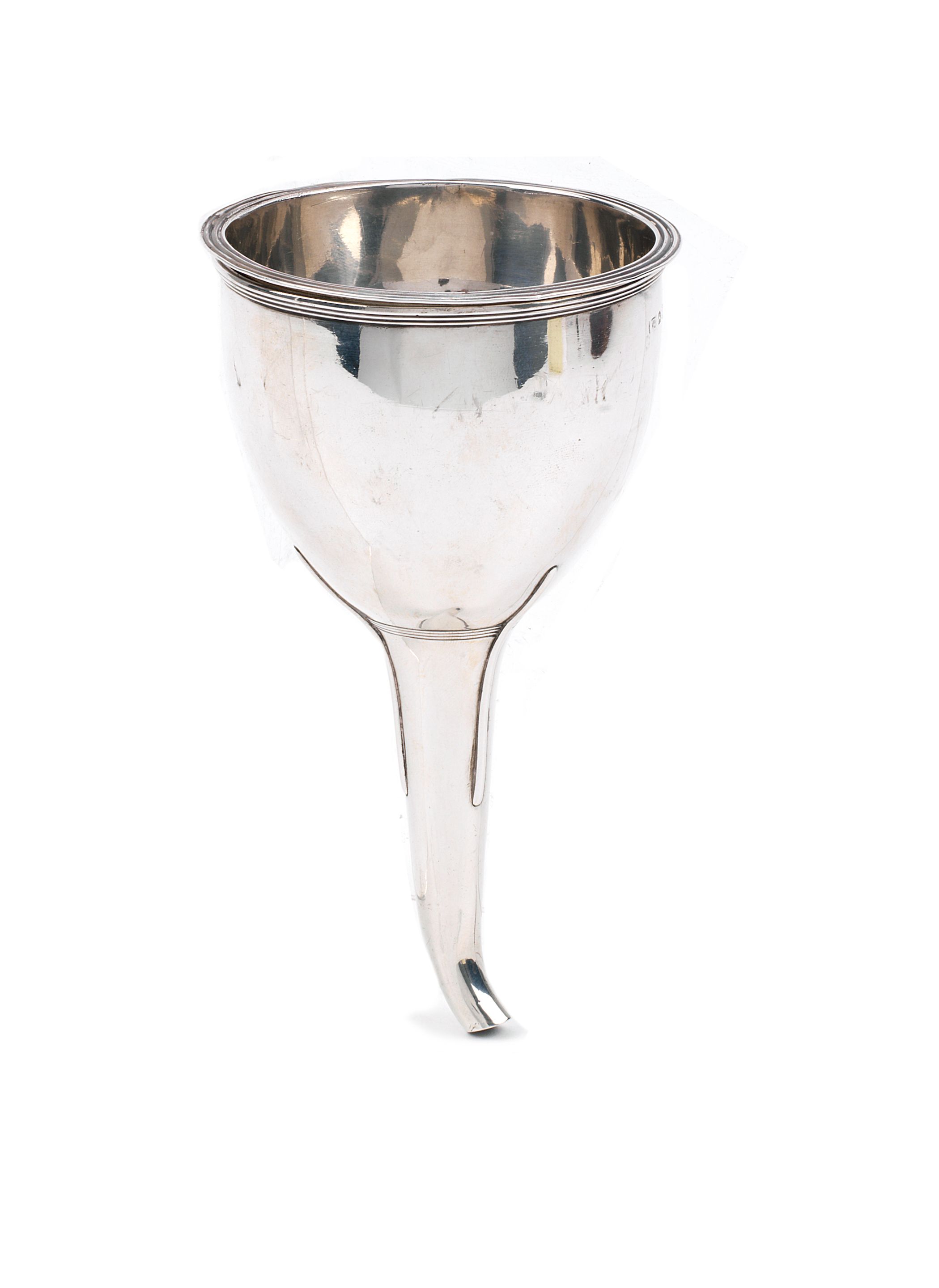 Bonhams Cars : A Fine George III Silver Wine Funnel