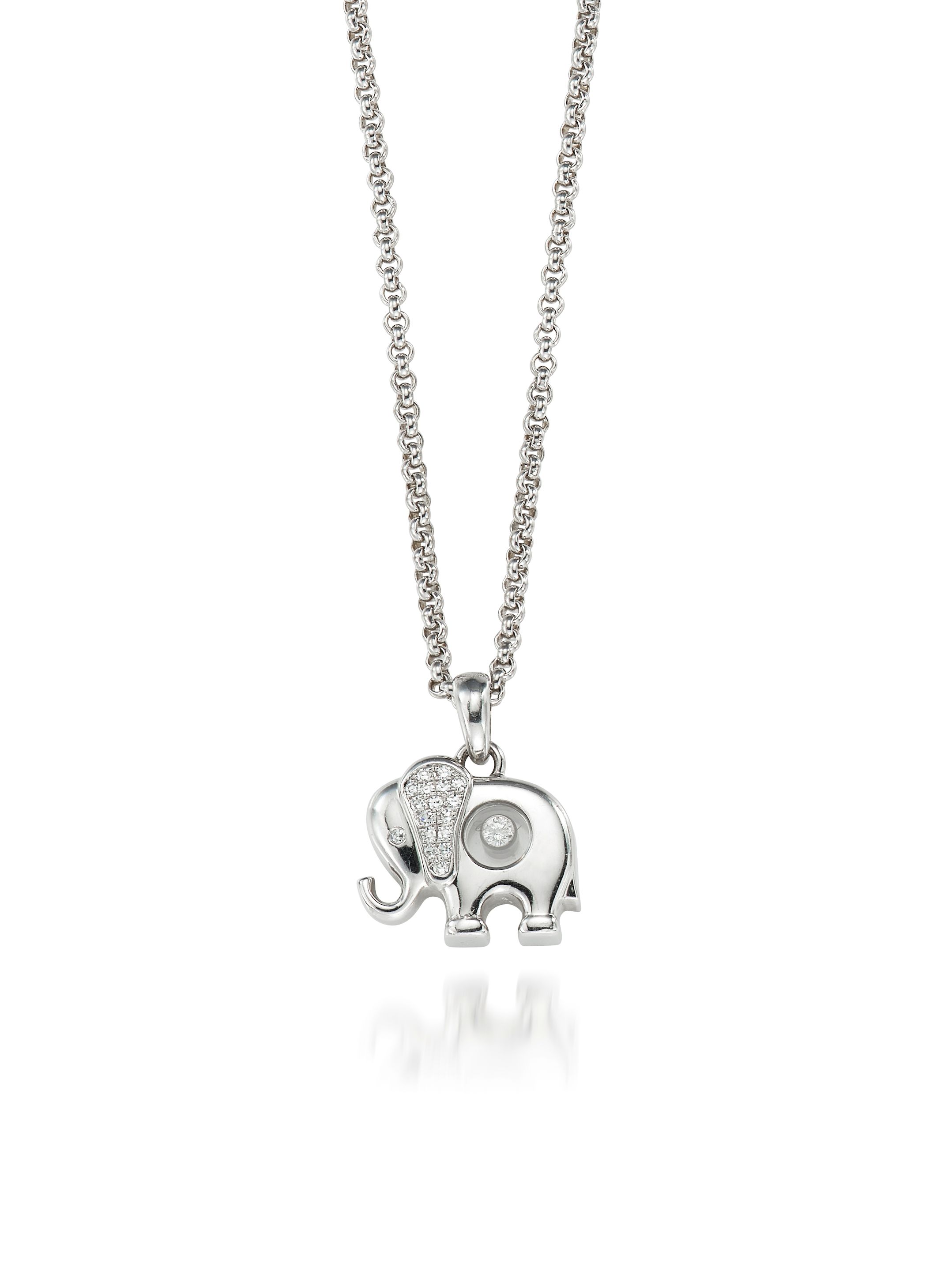 Bonhams : CHOPARD A 'HAPPY DIAMOND' ELEPHANT PENDANT NECKLACE