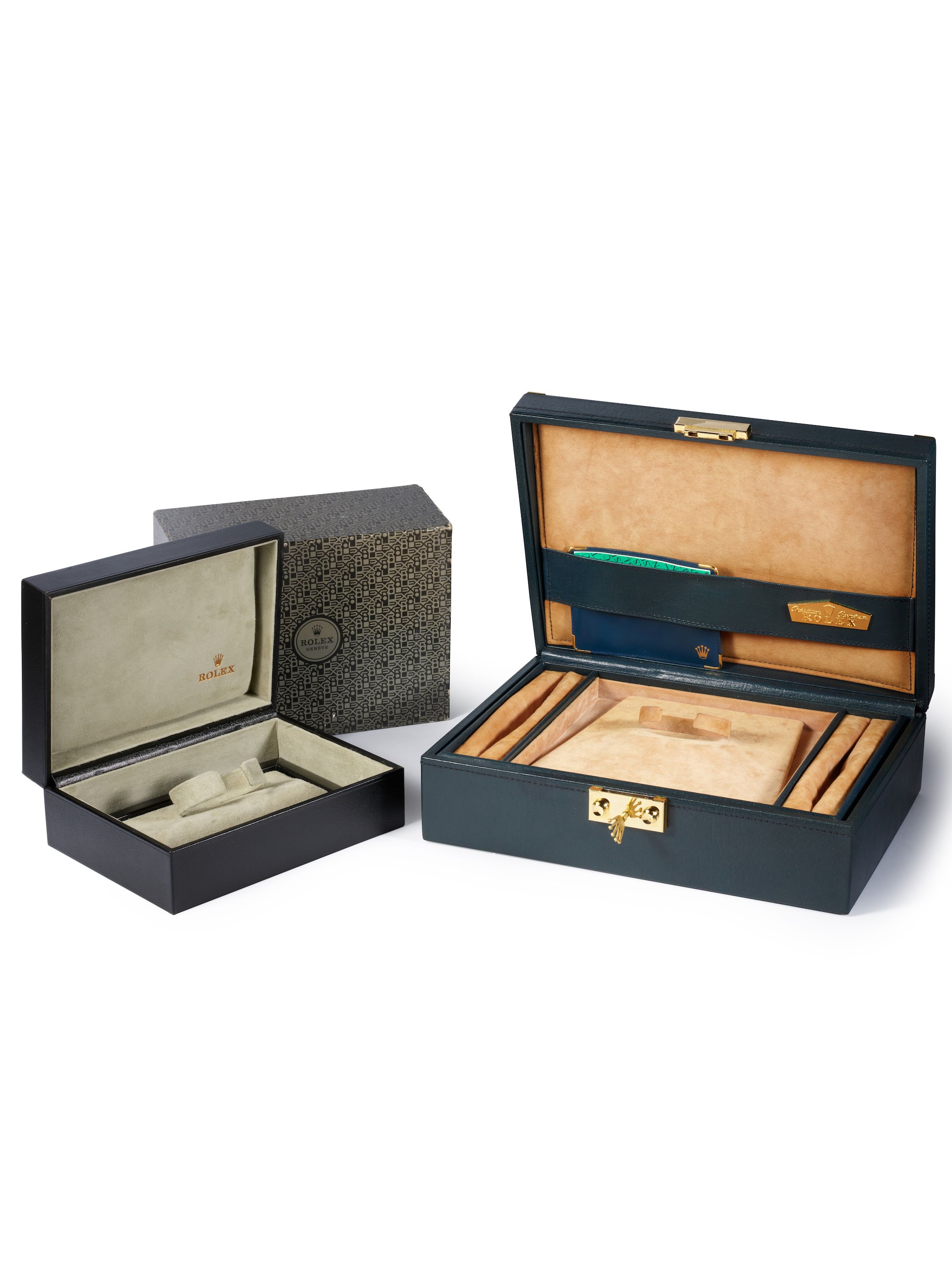 Bonhams : ROLEX TWO LARGE PRESENTATION BOXES