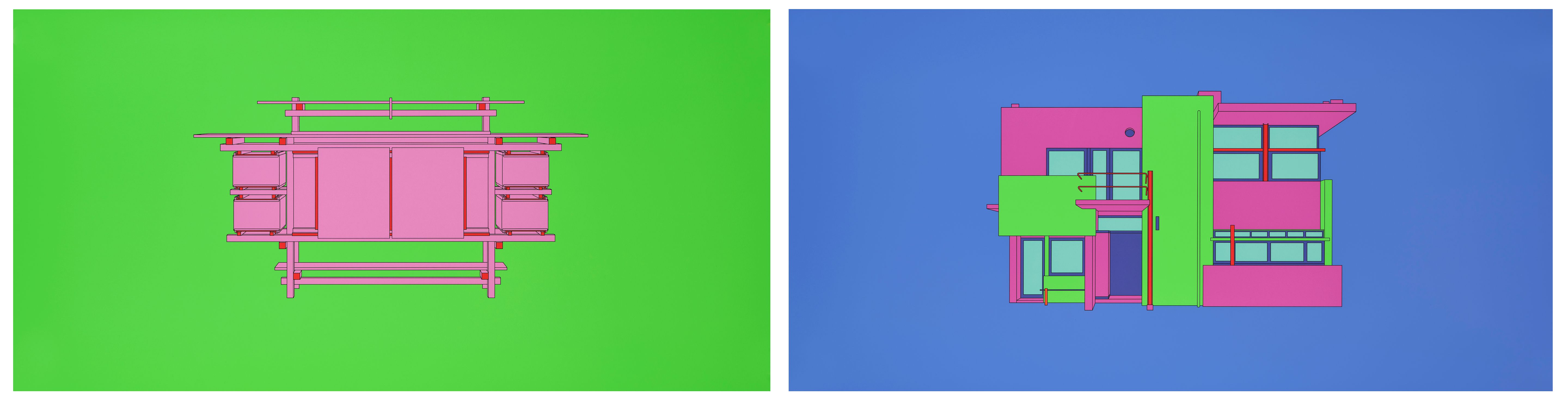 Bonhams : Michael Craig-Martin (B. 1941) Gerrit Rietveld - from 'Design ...