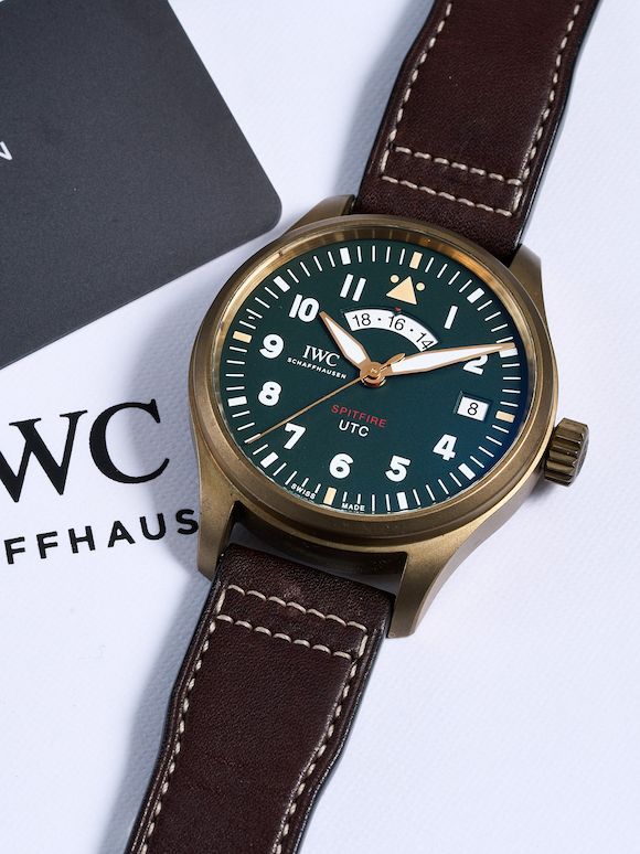 Bonhams : IWC | PILOT'S WATCH UTC SPITFIRE EDITION "MJ271", REF ...