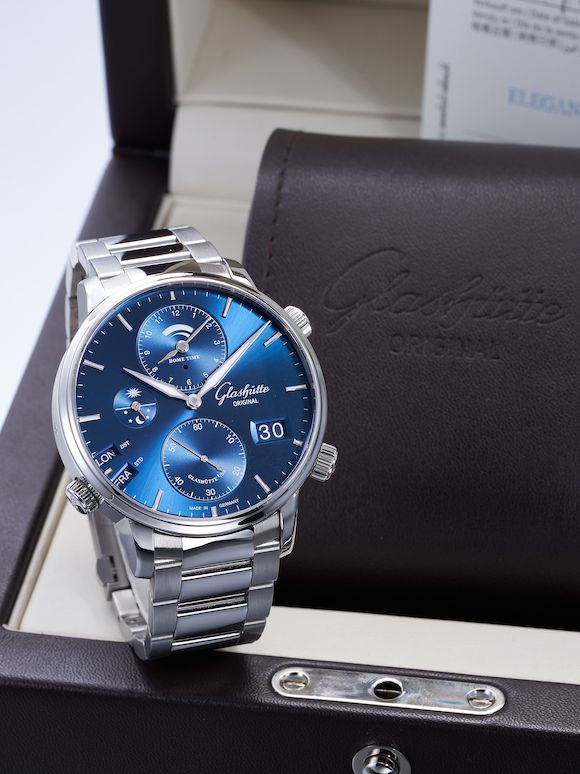 Bonhams : GLASHÜTTE ORIGINAL | SENATOR COSMOPOLITE, AN ATTRACTIVE ...