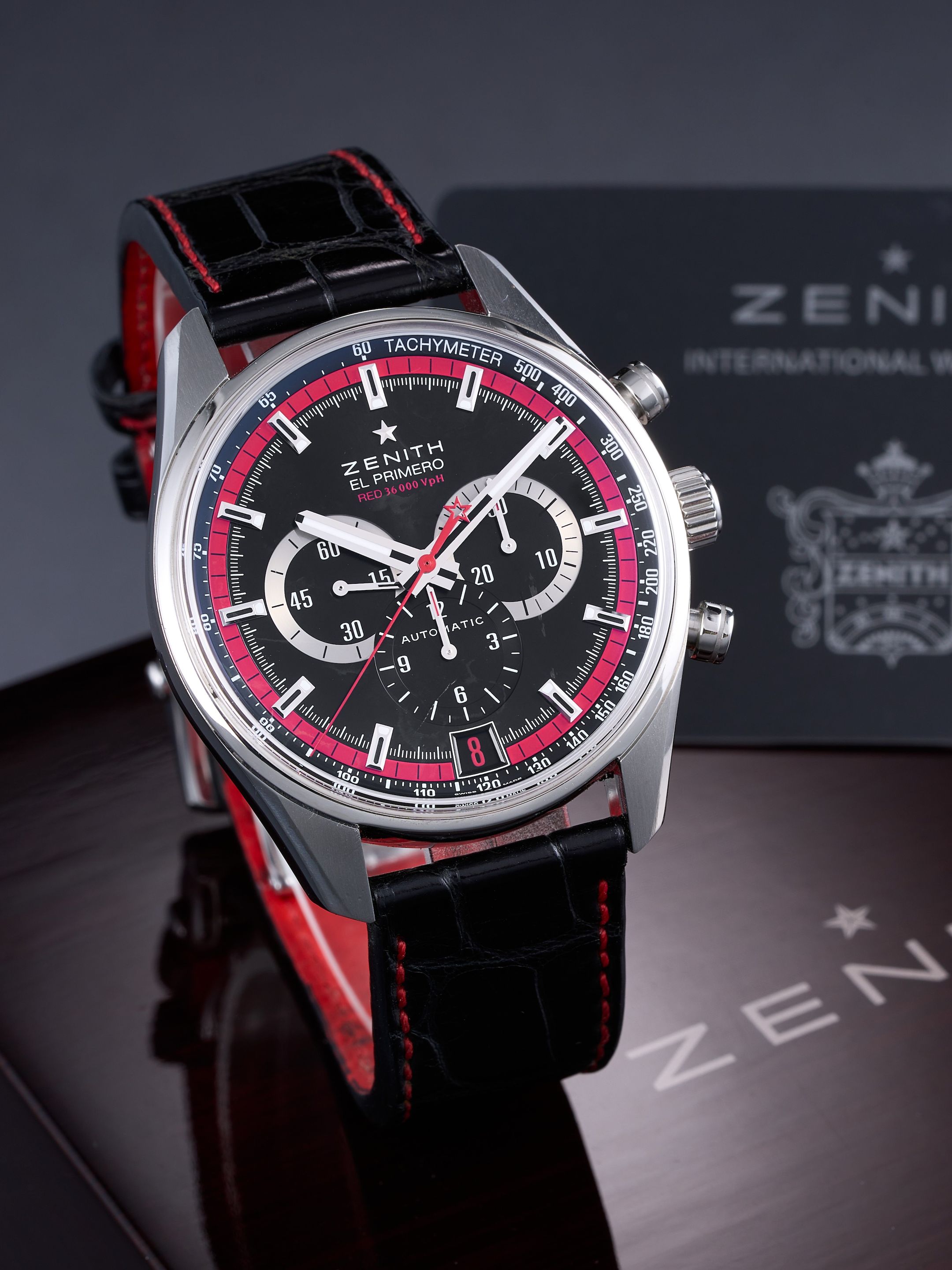 ZENITH | El PRIMERO RED 36000 VPH, A LIMITED EDITION CHRONOGRAPH ...
