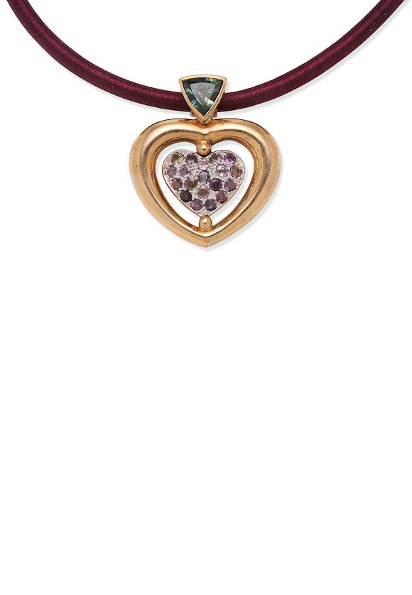 Bonhams Gem Set Pendant
