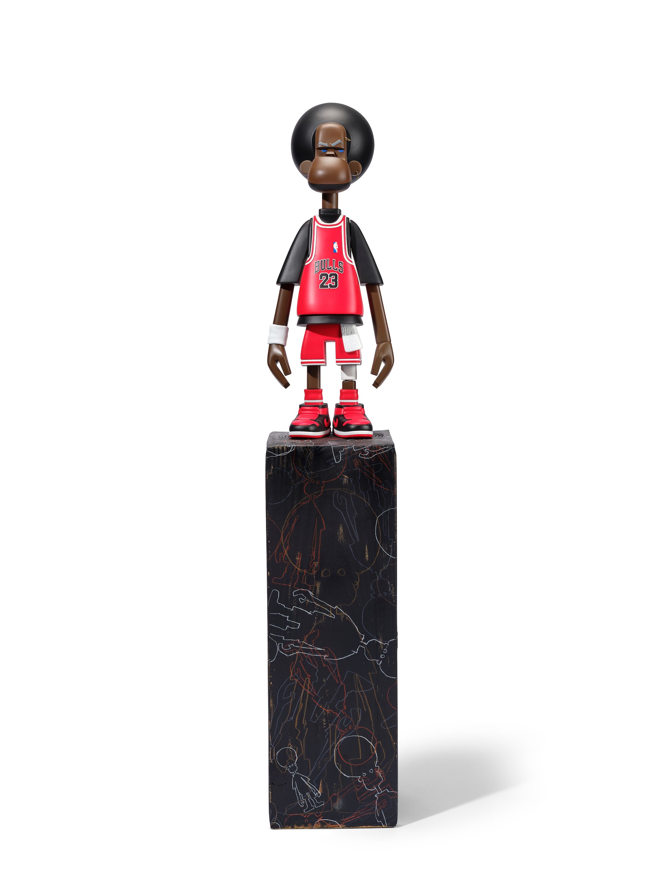 Bonhams : Michael Lau (B. 1970) 6 JORDON - 6 inches urban vinyl series